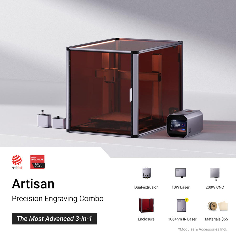 Snapmaker Artisan 3-in-1 3D Printer - Snapmaker US