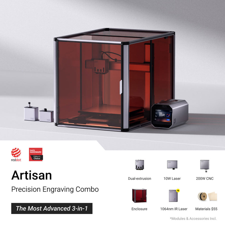 Snapmaker Artisan 3-in-1 3D Printer - Snapmaker US