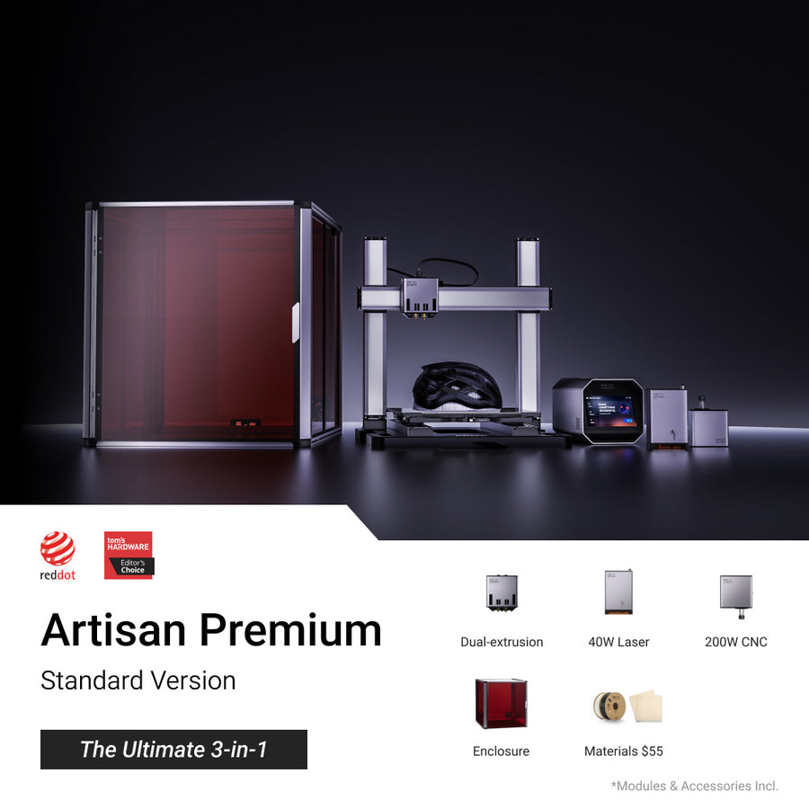 Snapmaker Artisan 3-in-1 3D Printer - Snapmaker US