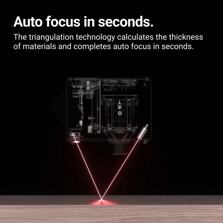 Snapmaker 10W High Power Laser Engraver Module - Snapmaker US