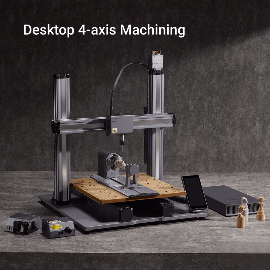 Snapmaker 4th Axis Rotary Module - Snapmaker US