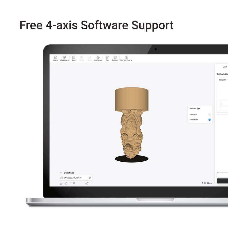 Snapmaker 4th Axis Rotary Module - Snapmaker US
